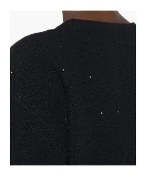 Fabiana Filippi Sequin-embellished Bouclé-knit Sweater