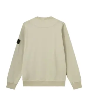 Stone Island Regular-fit Crewneck Sweatshirt With Raglan Sleeves