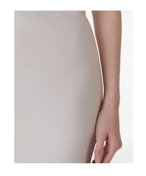 Fabiana Filippi Satin-finish Maxi Skirt - White