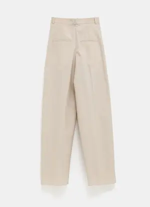 Bottega Veneta Belt Loop High-waisted Pleated Trousers