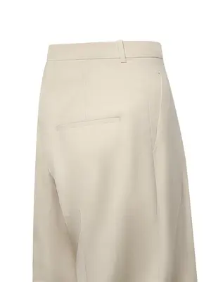 Bottega Veneta Belt Loop High-waisted Pleated Trousers