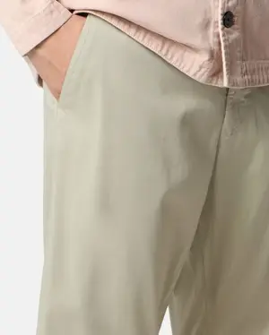 Stone Island Regular-fit Chino Trousers With Snap-flap Pocket