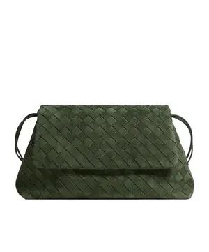 Bottega Veneta Giorno Woven Shoulder Bag