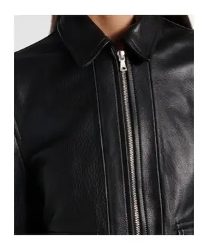 Nour Hammour Layne Leather Jacket