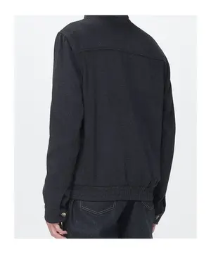 Brunello Cucinelli Zipper Beaver Cloth Bomber Jacket