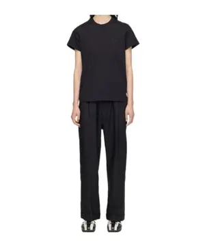 Y3 Sport Uniform Tapered Pants - Black