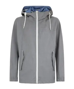 Herno Adjustable Hood Zip Hooded Jacket - Gray