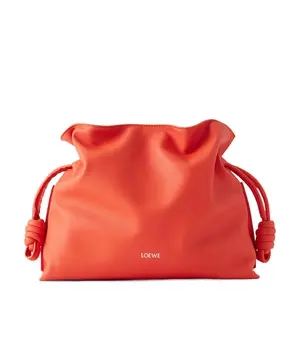 Loewe Medium Flamenco Shoulder Bag - Red