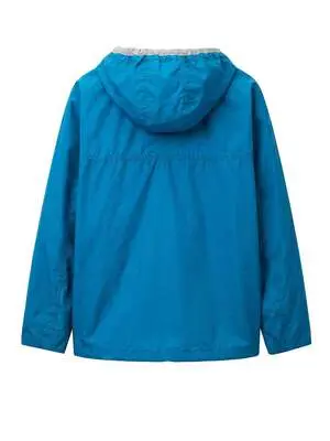 Loewe Anorak In Technical Shell With Double L Embroidery - Blue