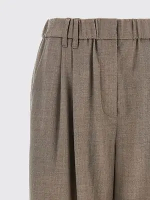 Brunello Cucinelli Pleated Wide-leg Trousers