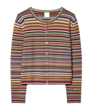 Paul Smith Signature Stripe Cardigan - Multicolor