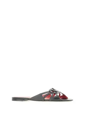 Valentino Garavani Logo Slippers