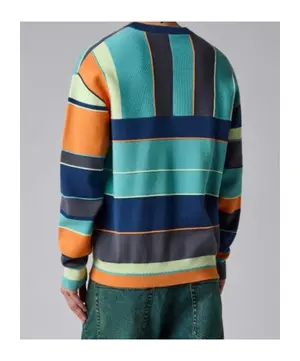 Paul Smith Multicolour Milano Cotton Stripe Sweater