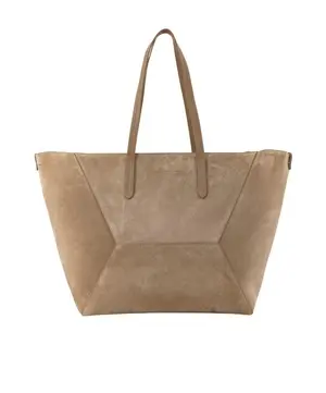 Brunello Cucinelli Duo Shoulder Bag - Beige
