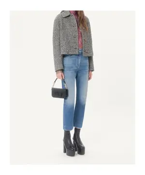 Valentino Garavani Locò Foldover Small Shoulder Bag - Black