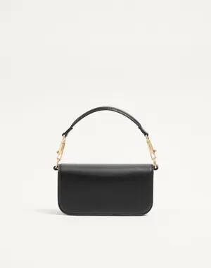 Valentino Garavani Locò Foldover Small Shoulder Bag - Black