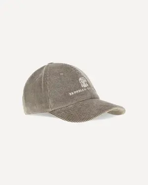 Brunello Cucinelli Corduroy Logo-embroidered Baseball Cap