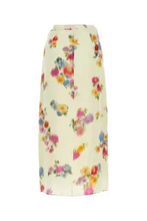 Isabel Marant Étoile Floral Midi Skirt