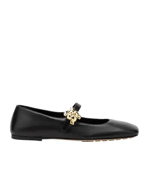 Bottega Veneta Charlotte Ballet Flats - Black