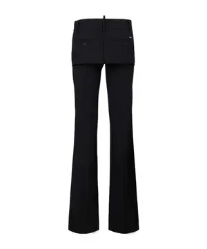 Dsquared2 Tailored Cigarette Pants With Peek-a-boo Detail