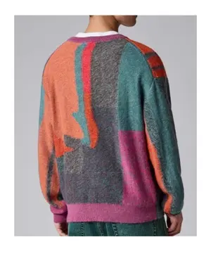 Paul Smith Abstract-pattern Crew Neck Sweater