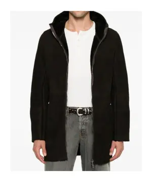 GIORGIO BRATO Long-sleeve Hooded Zip-up Jacket