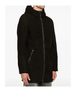 GIORGIO BRATO Long-sleeve Hooded Zip-up Jacket