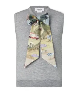 Thom Browne Nantucket Vest - Light Gray