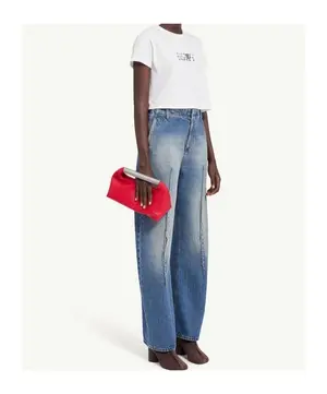 MAISON MARGIELA Short Sleeve Cropped T-shirt