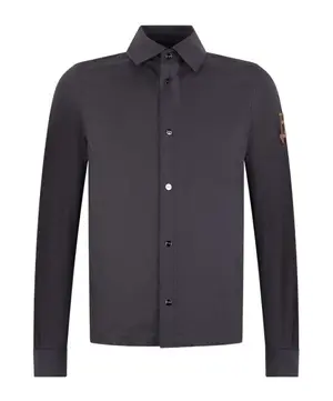 Herno Button-up Shirt Jacket - Black