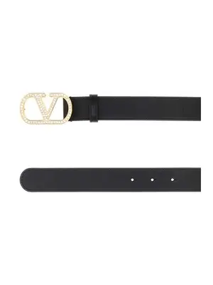Valentino Garavani Vlogo Buckle Belt