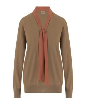 Valentino Garavani Long-sleeve Knit Top