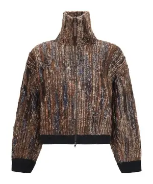 Brunello Cucinelli Zip-up Cardigan - Brown