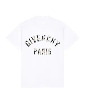Givenchy Logo Print T-shirt - White