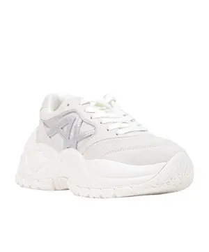 Armani Exchange Round-toe Lace-up Sneakers