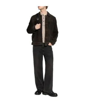 ALLSAINTS Suede Button-closure Jacket