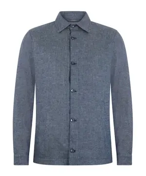 Herno Shirt-style Button-up Jacket - Gray