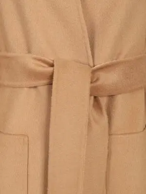 Max Mara Nodo Reversible Belted Coat - No