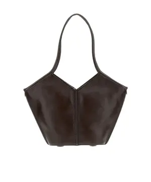 Hereu Calella S Leather Tote Bag