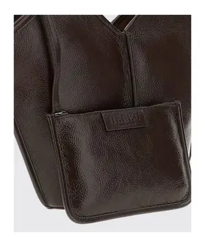 Hereu Calella S Leather Tote Bag
