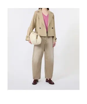 Max Mara Cropped Double-breasted Jacket