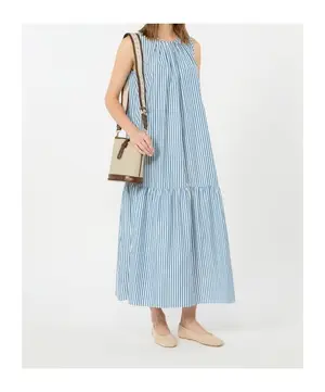 Max Mara Long Cotton Poplin Dress