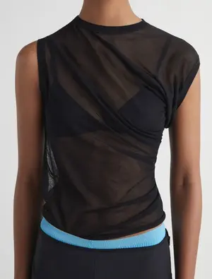 Paloma Wool Asymmetrical Knit Top