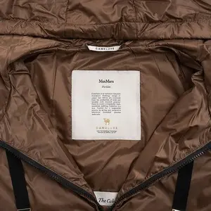 Max Mara The Cube Greenh Drawstring Hooded Jacket