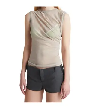 Paloma Wool Sleeveless Top - Beige