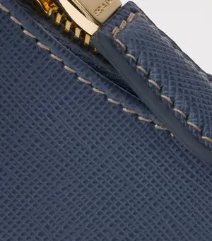 Prada Mini Saffiano Leather Re-edition 2005 Top-handle Bag - Blue