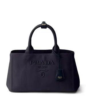 Prada Jardinière Large Canvas Tote Bag