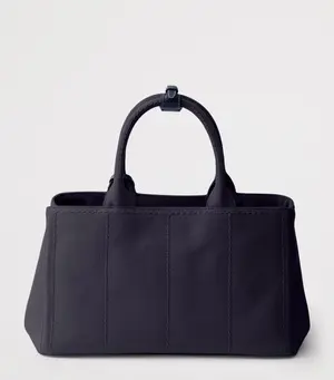 Prada Jardinière Large Canvas Tote Bag