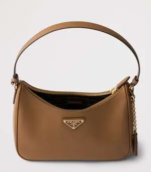 Prada Saffiano Leather Re-edition 2005 Top-handle Bag - Brown