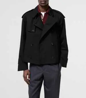 Burberry Tropical Gabardine Leadenham Trench Coat